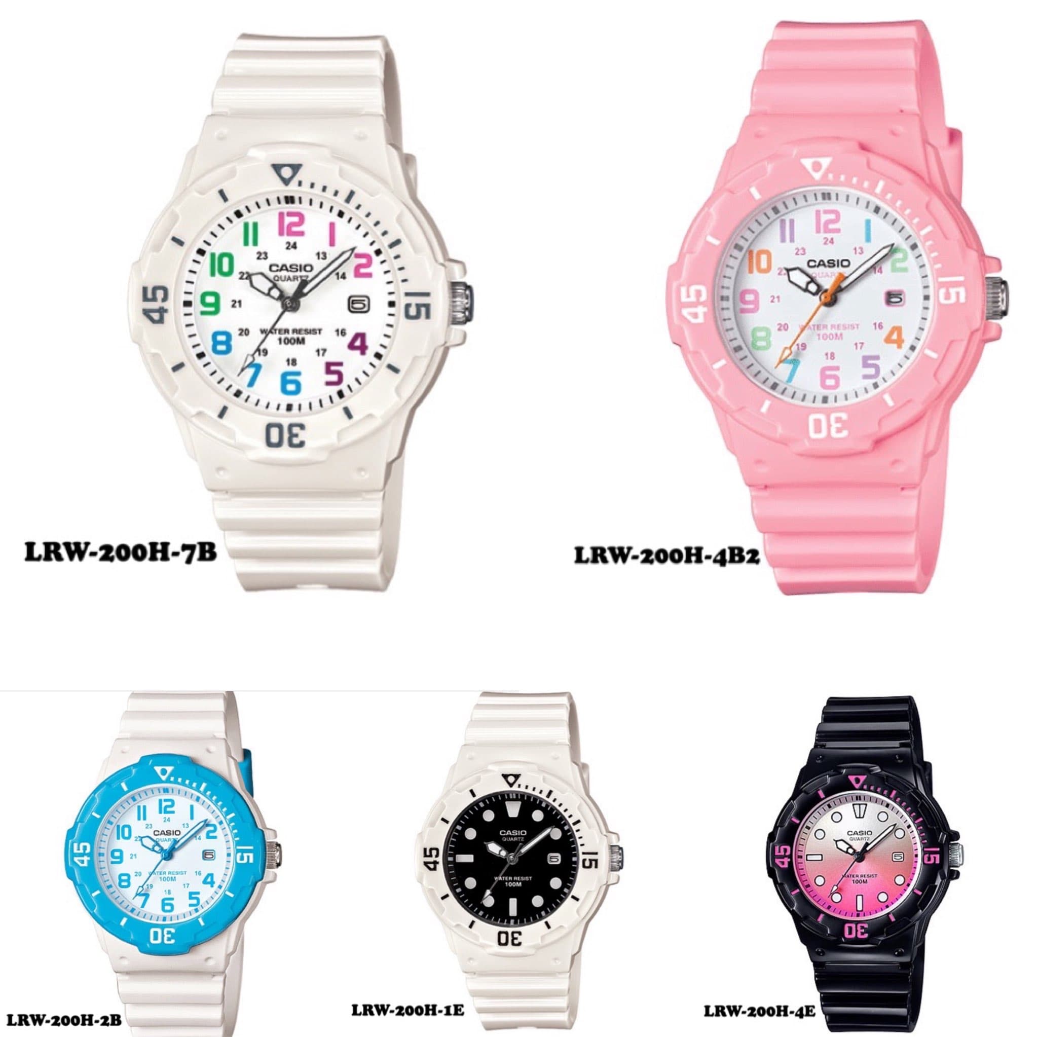 [New]CASIO SPORTS LRW-200H-1E LRW-200H-2B LRW-200H-4B2 LRW-200H-4E LRW-200H-7B Casio Ladies ...