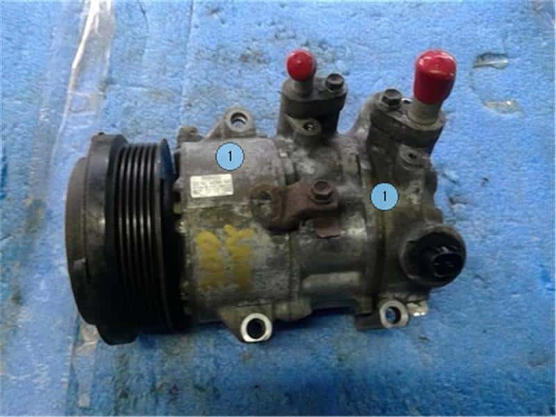 [Used]A/C Compressor TOYOTA Voxy 2013 DBA-ZRR75W 8831028640 - BE ...