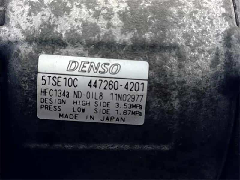 [Used]A/C Compressor TOYOTA Ractis 2011 DBA-NSP120 8831052730 - BE ...
