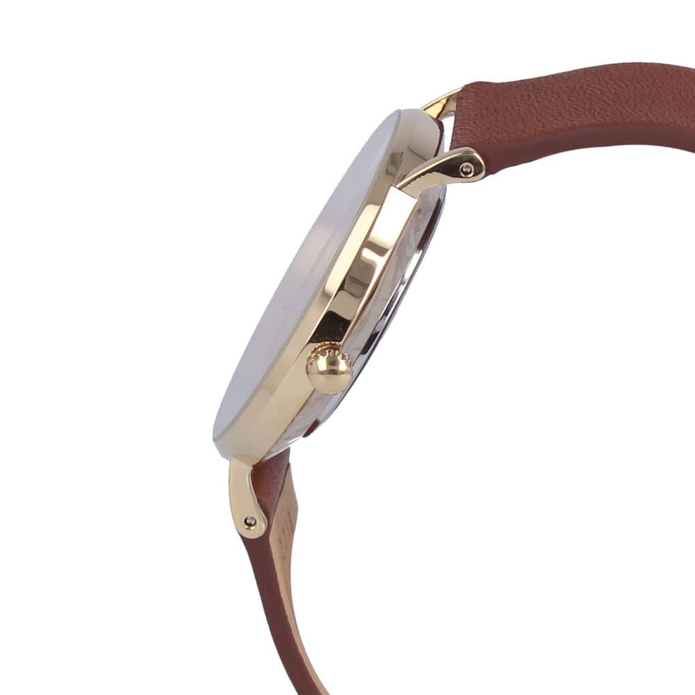 [New]COACH coach PERRY Perry clock Ladies quartz two stitches leather ...