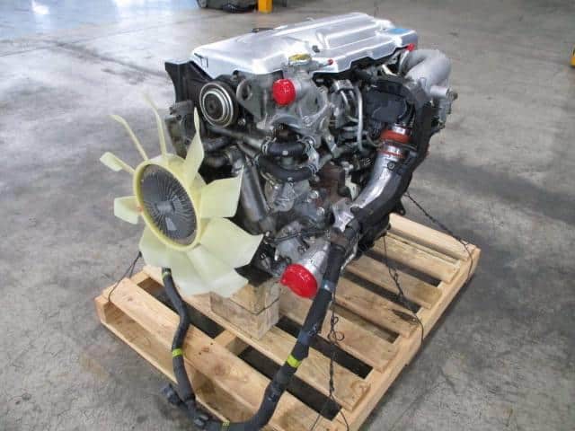 [Used]4M42-S10 Engine Mitsubishi Fuso 2008 BJG-FE84B - BE FORWARD Auto ...
