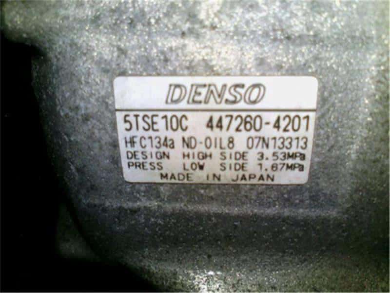 [Used]A/C Compressor Exterior Parts TOYOTA Vitz 2011 DBA-NSP130 ...