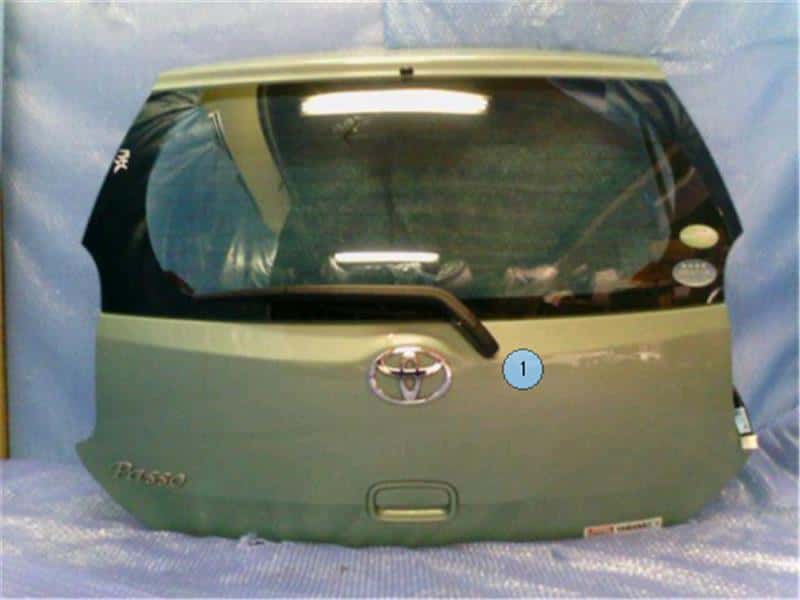 [Used]Back Door Assembly TOYOTA Passo 2010 DBA-NGC30 67005B1441 - BE ...