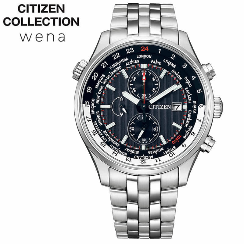 [New]CITIZEN collection Citizen COLLECTION mens wena Eco Drive radio ...
