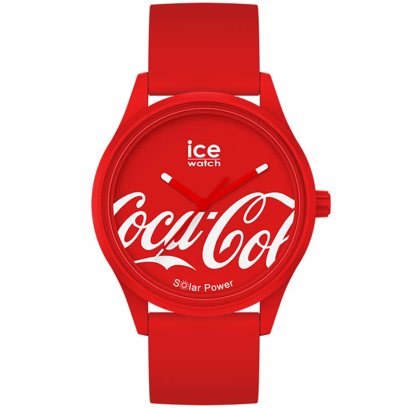 [New]ice ICE WATCH clock Coca-Cola collaboration Coca-cola unisex red ...