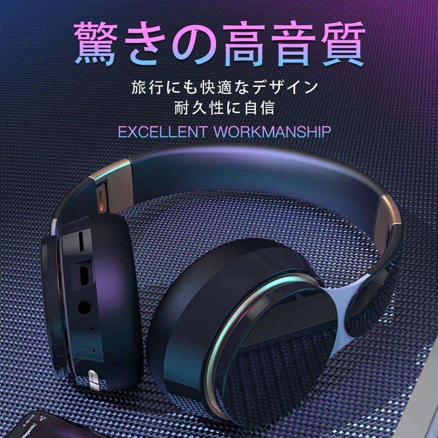 [New]It is Bluetooth5.0 for sealing type Bluetooth headphone mike ...