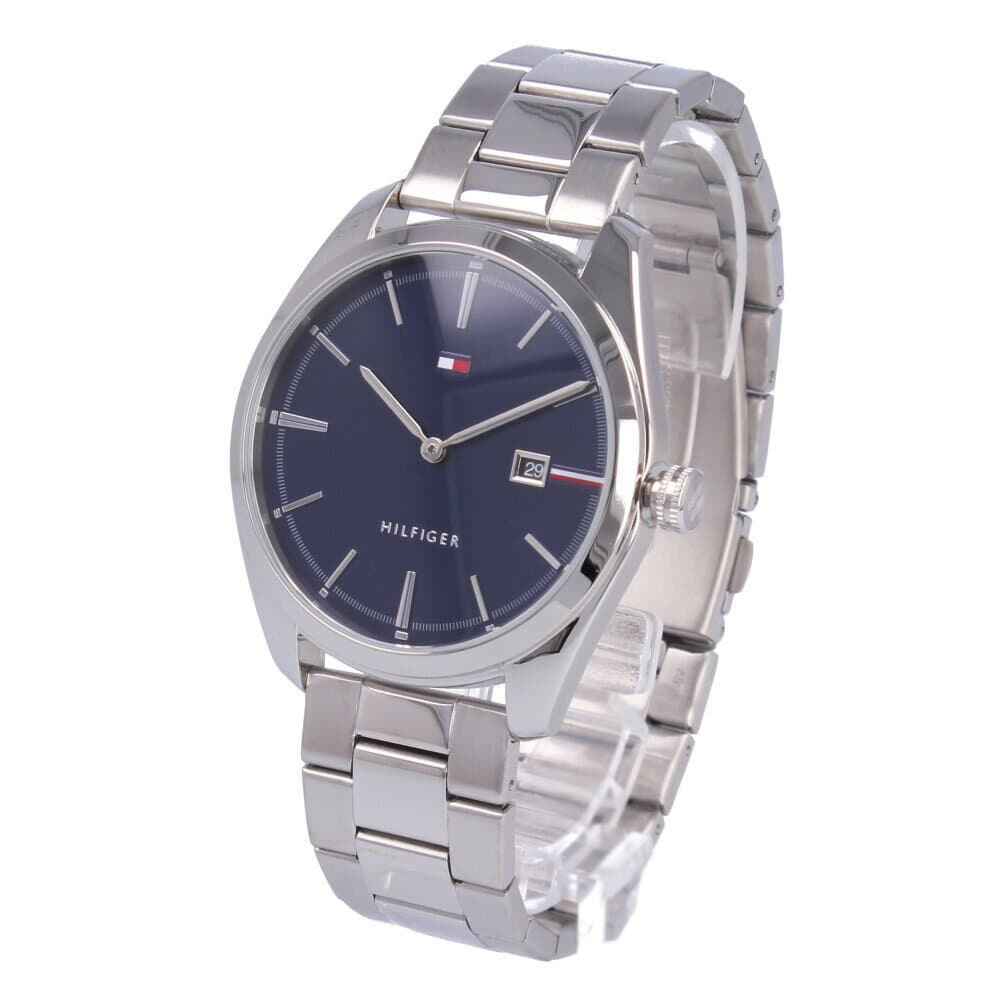 [New]TOMMY HILFIGER tomihirufiga clock mens quartz two stitches metal ...