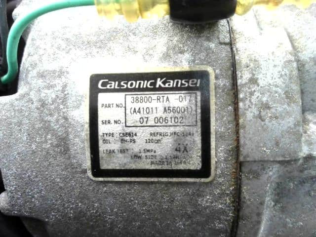 [Used]A/C Compressor HONDA Step Wagon 2007 DBA-RG1 38810RTA007 - BE ...