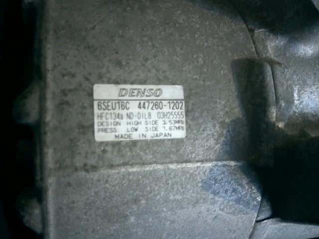 [Used]A/C Compressor TOYOTA Camry 2006 DBA-ACV45 8831033250 - BE ...