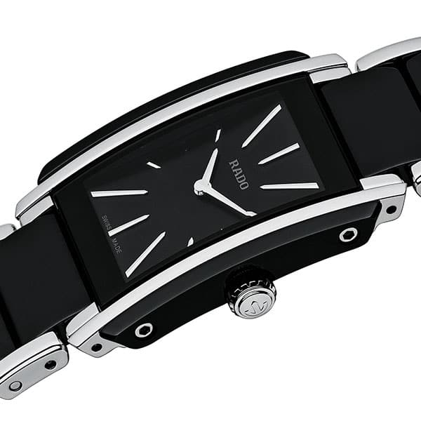 [New]rad formula RADO Integral integral quartz 22.7mm Black clockface ...