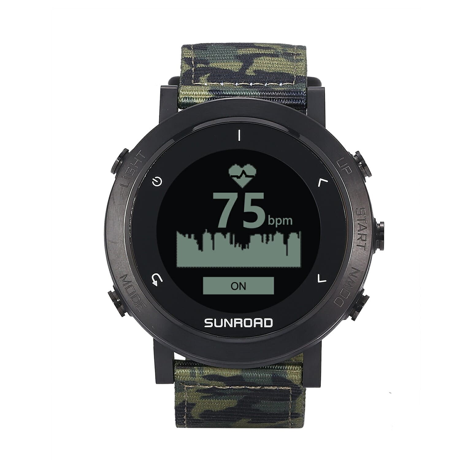 [New]I charge SUNROAD GPS FR935 Nylon Army nylon army GPS triathlon ...