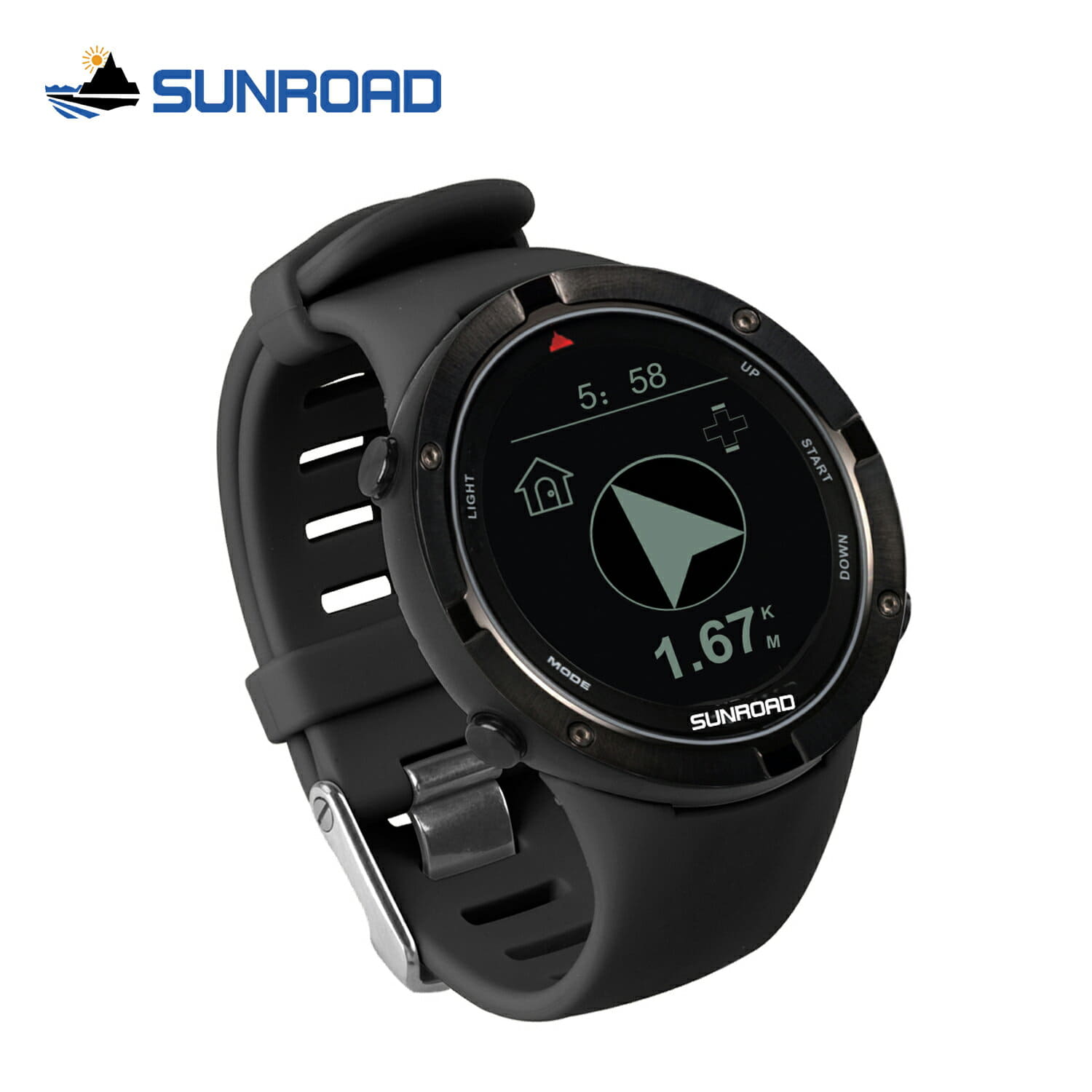 [New]SUNROAD GPS FR934black - BE FORWARD Store