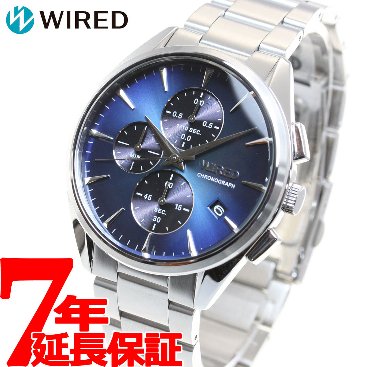 [New]0:00 ...! up to 37.5 times! It is SEIKO wired SEIKO WIRED mens Chronograph TOKYO SORA ...