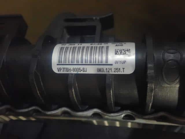 [Used]Audi A4 8KCDN radiator 8K0121251AJ - BE FORWARD Auto Parts