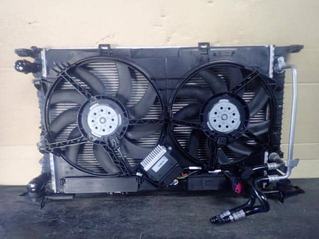 [Used]Audi A4 8KCDN radiator 8K0121251AJ - BE FORWARD Auto Parts