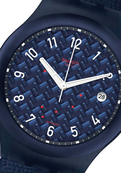 [New]Swatch clock SWATCH mens ORIGINALS SISTEM 51 NOITE SUTN405 - BE ...