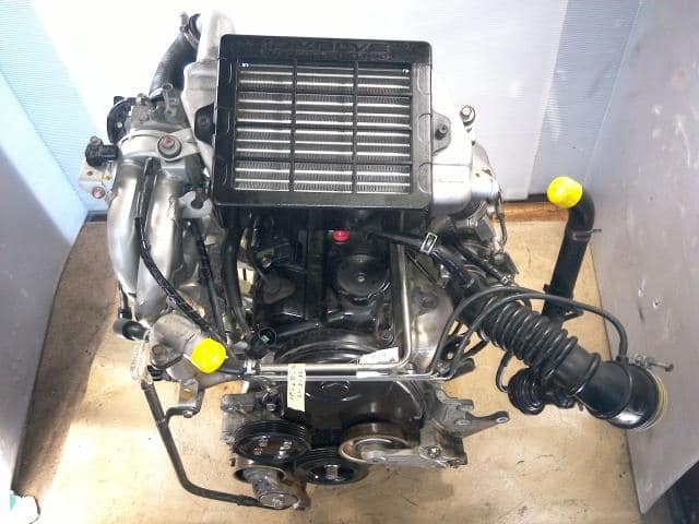 [Used]4A30T Engine MITSUBISHI Pajero Mini 2012 ABA-H58A 1000C465 - BE FORWARD Auto Parts