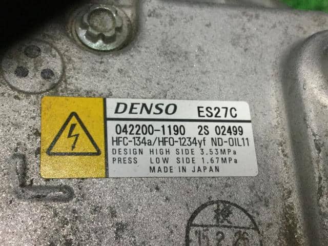 [Used]A/C Compressor TOYOTA vellfire 2015 DAA-AYH30W 8837058020 - BE ...