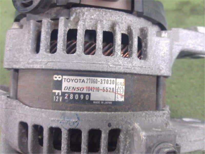 [Used]Alternator TOYOTA Voxy 2008 DBA-ZRR75G 2706037030 - BE FORWARD ...