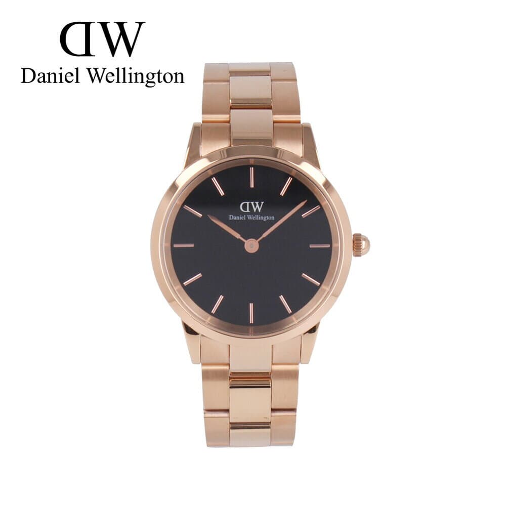 [New]DANIEL WELLINGTON Daniel Wellington DW Iconic Link clock mens ...