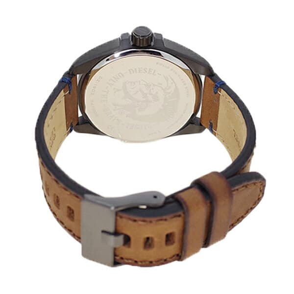 [New]Diesel DIESEL mens DZ1903 M S nine MS9 quartz Silver brown - BE ...