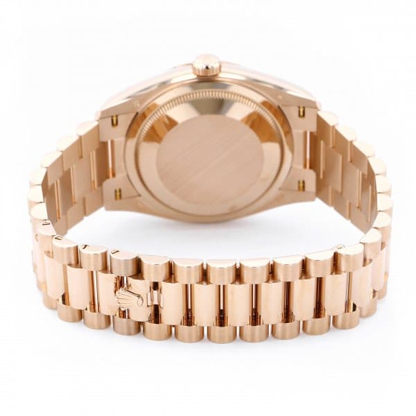 [New]ROLEX ROLEX D date 36 128235A brown on blurring clockface mens ...