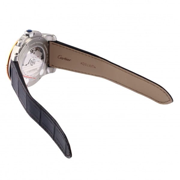 [New]Cartier Cartier Cali bulldog do W7100039 Silver clockface mens ...