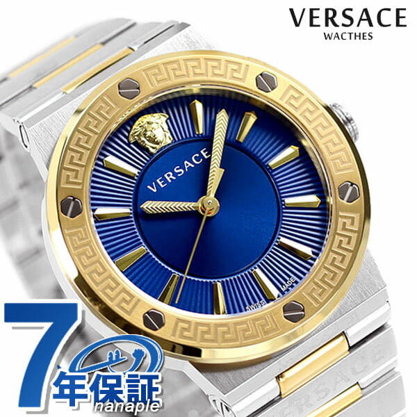 [New]Versace clock gurekarogo 38mm quartz mens Ladies VEVH01120 VERSACE ...