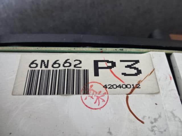 [Used]Speedometer NISSAN Bluebird Sylphy 2004 DBA-QG10 6N662P3 - BE ...