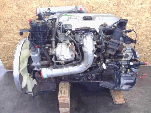 [Used]4M50T Engine Mitsubishi Fuso Fighter Mignon 2006 PA-FK71D - BE ...