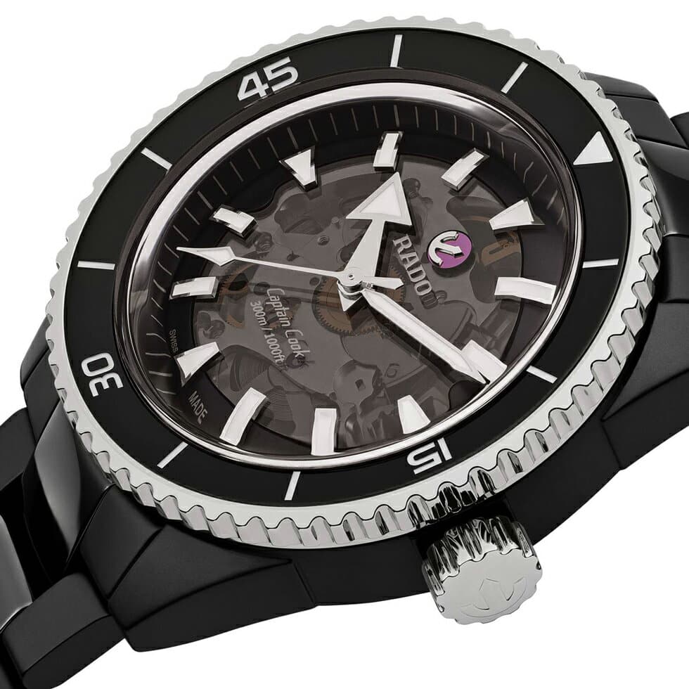 [New]Original ring presentation thoradough RADO Captain Cook R32127152 ...