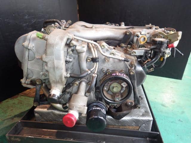 [Used]2TZ-FE Engine TOYOTA Estima Emina 1998 GF-TCR10G 1900076100 - BE ...