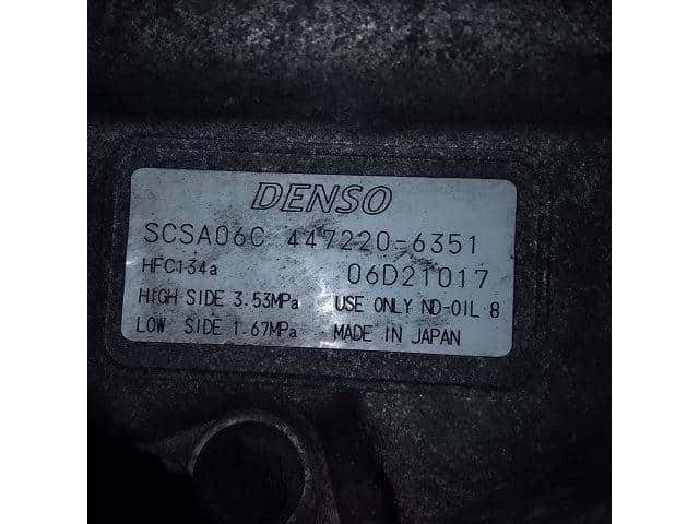 [Used]A/C Compressor TOYOTA Corolla Spacio 2002 TA-NZE121N 883201A481 ...
