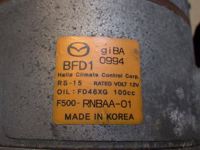 [Used]A/C Compressor MAZDA Axela 2011 DBA-BLFFW BFD161450 - BE FORWARD ...