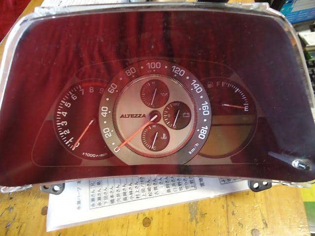 [Used]Speedometer TOYOTA Altezza 1999 GF-SXE10 8380053240 - BE FORWARD ...