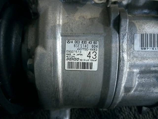 [Used]A/C Compressor MERCEDES-BENZ Benz a class 2014 DBA-176042 ...