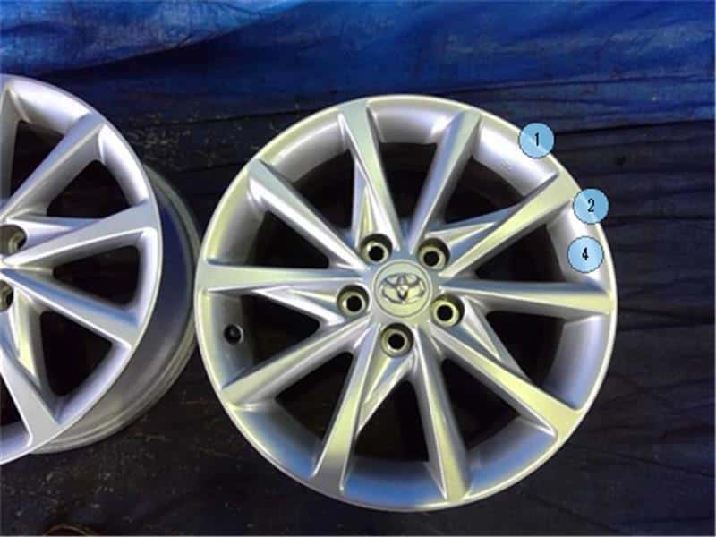 [Used]Wheel TOYOTA Prius Alpha 2014 DAA-ZVW41W 4261147250 - BE FORWARD ...