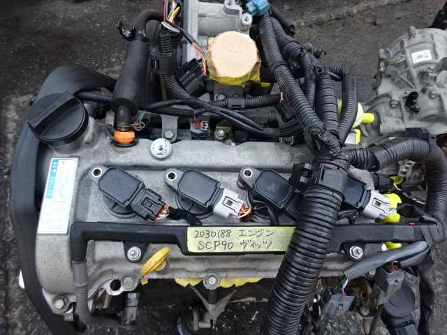 [Used]2SZ-FE Engine TOYOTA Vitz 2005 DBA-SCP90 1900023220 - BE FORWARD ...