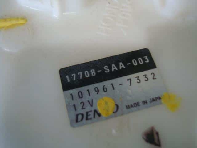 [Used]Fuel Pump HONDA Fit 2007 DBA-GD1 17040SAA000 - BE FORWARD Auto Parts
