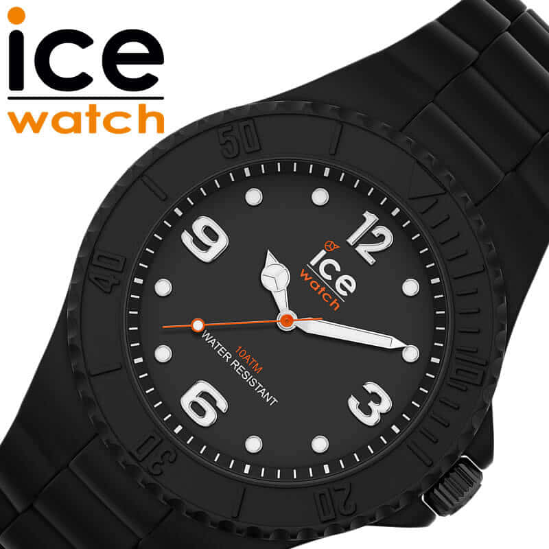 [New]Ice ICE WATCH clock ice ICE WATCH generation Black four ever ice ...