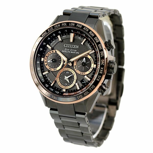[New]It is in 2,000 yen CITIZEN ATTESA Eco Drive GPS Electric wave ...