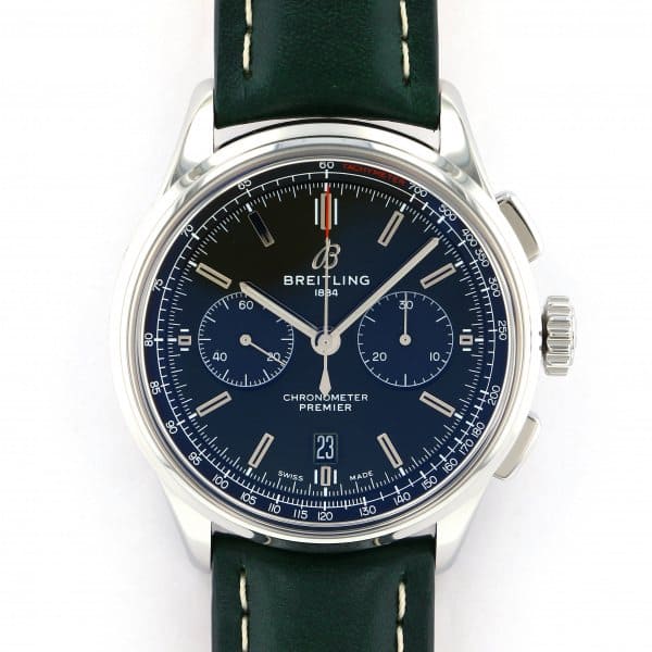 [New]Blight ring BREITLING pre-Mie B01 Chronograph 42 A007L-1KAD green ...
