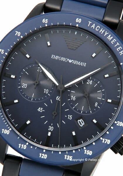 [New]Emporio Armani clock EMPORIO ARMANI mens Mario Ceramica AR70001 ...