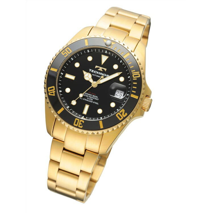 [New]TECHNOS TECHNOS T4A82GB mens Automatic winding Stainless analog ...