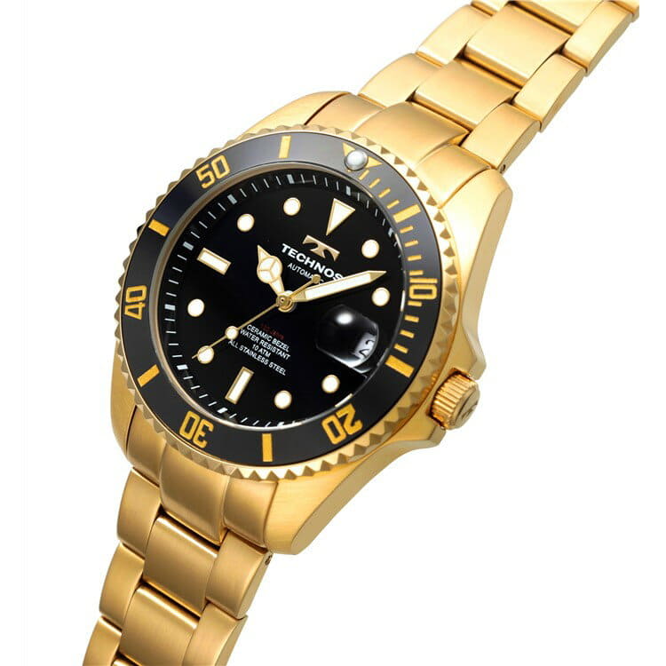 [New]TECHNOS TECHNOS T4A82GB mens Automatic winding Stainless analog ...