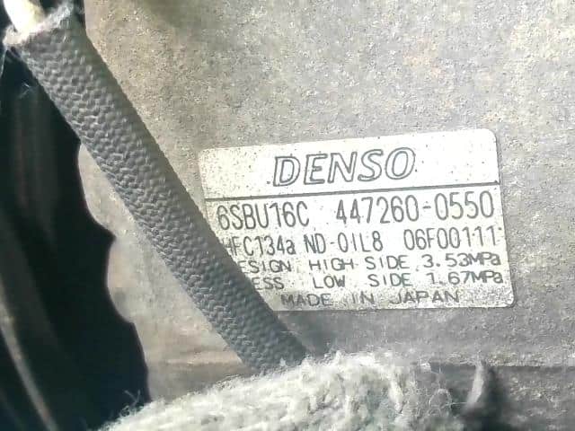 [Used]A/C Compressor TOYOTA Crown 2004 CBA-GRS183 883203A280 - BE ...