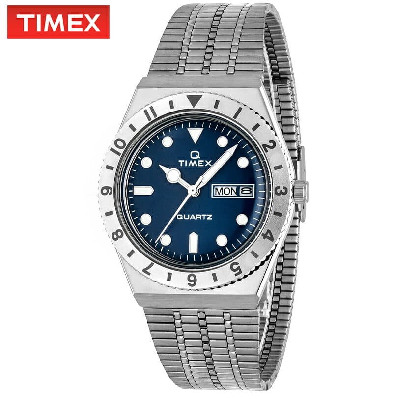 [New]TIMEX Timex Q TIMEX 36MM Timex cue narrow path stainless steel ...