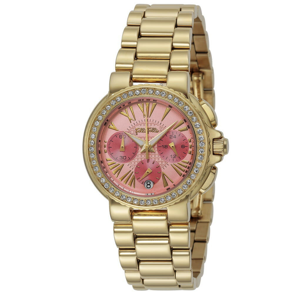 [New]forifori Folli Follie WATCHALICIOUS Ladies clock kuo-tsupinku WF13C001BEP-XX - BE FORWARD Store