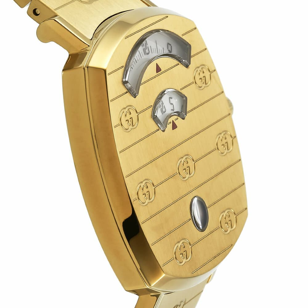 [New]Gucci GUCCI grip mens Ladies clock interlocking grip G change ...