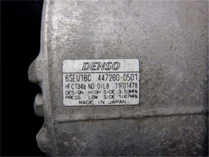 [Used]A/C Compressor TOYOTA Harrier 2004 CBA-ACU35W 8831048091 - BE ...
